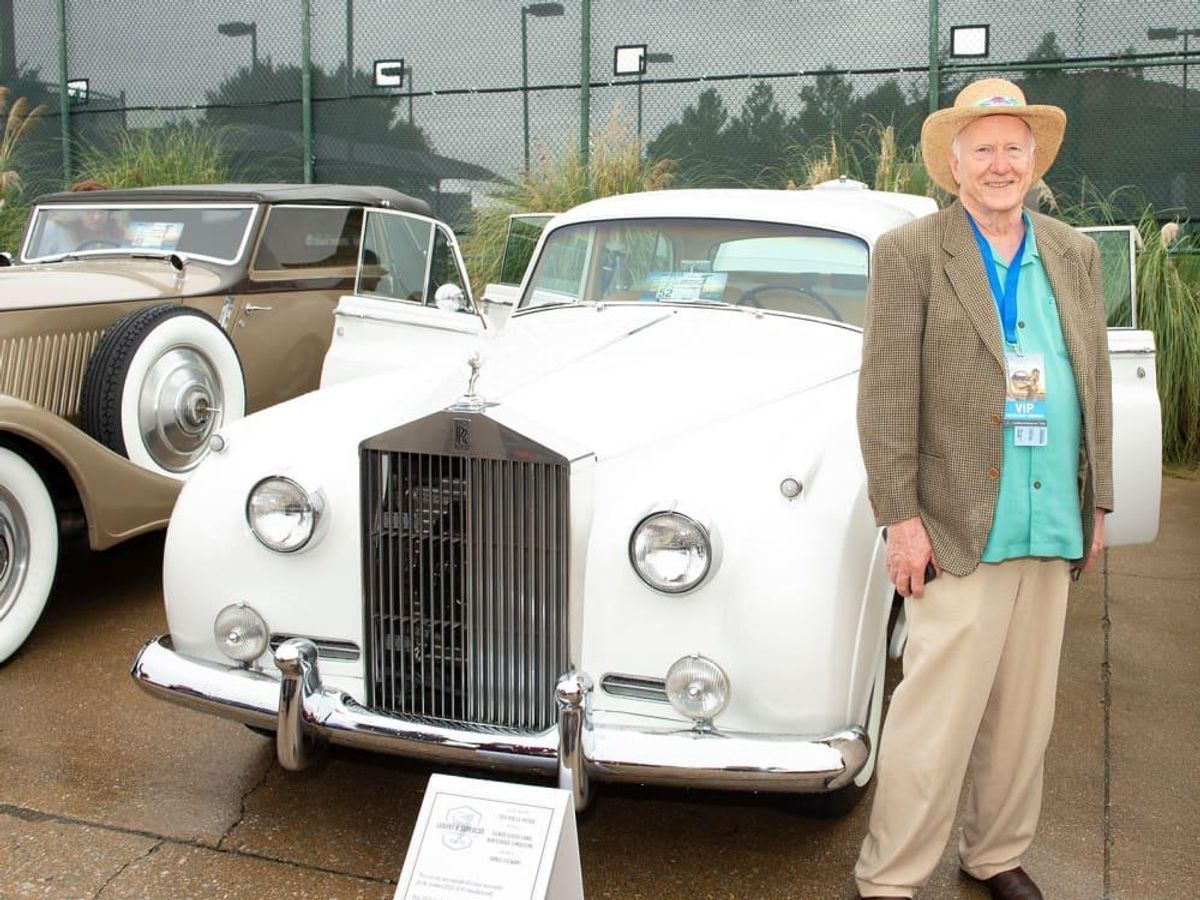 The 1st in Class British Classic winner James Stewart with his 1959 ...