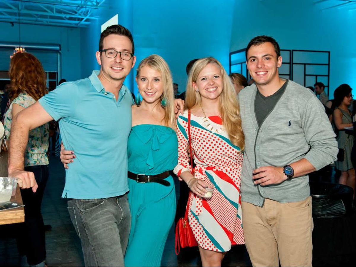 Nick Padlo, Sondra Padlo, Erica Zeiler, Chris Molaro - CultureMap Dallas