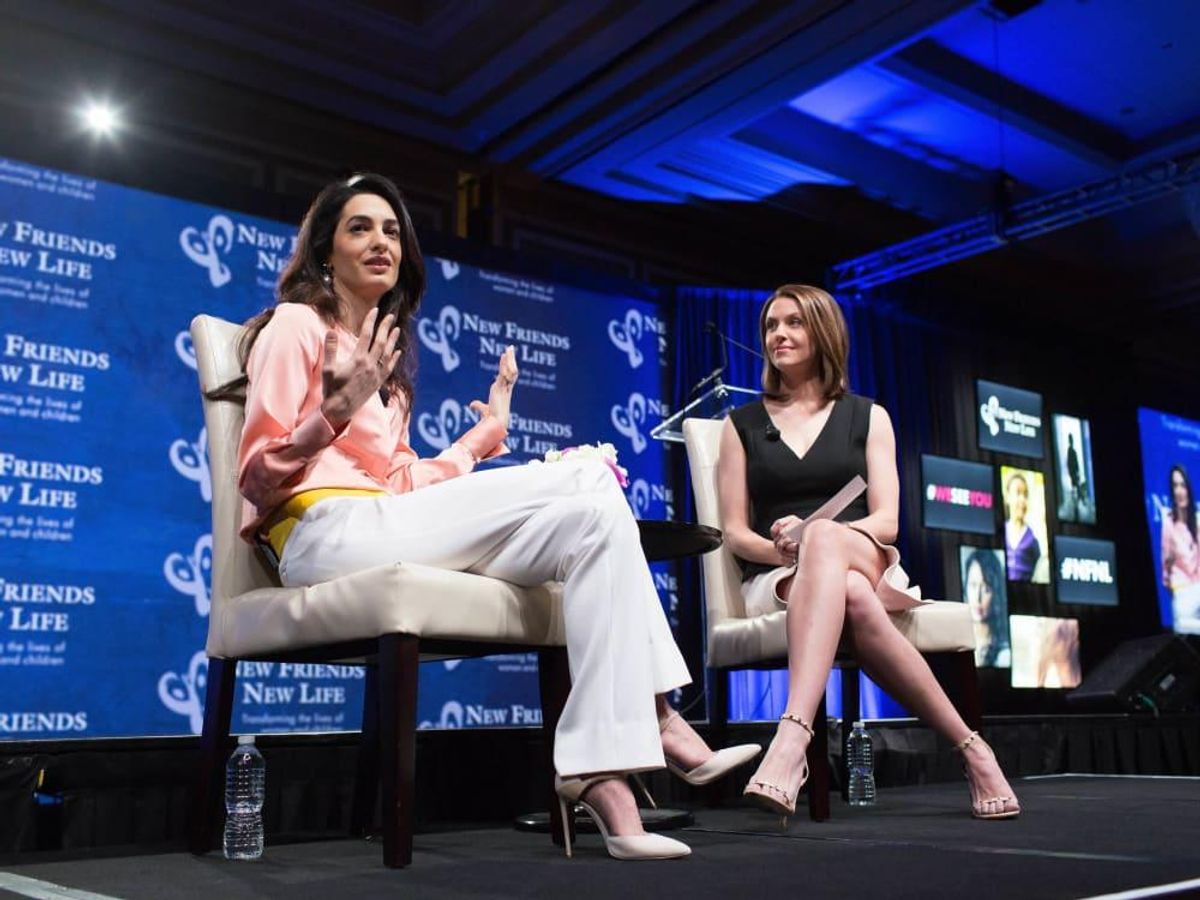 Amal Clooney, Shelly Slater. - CultureMap Dallas