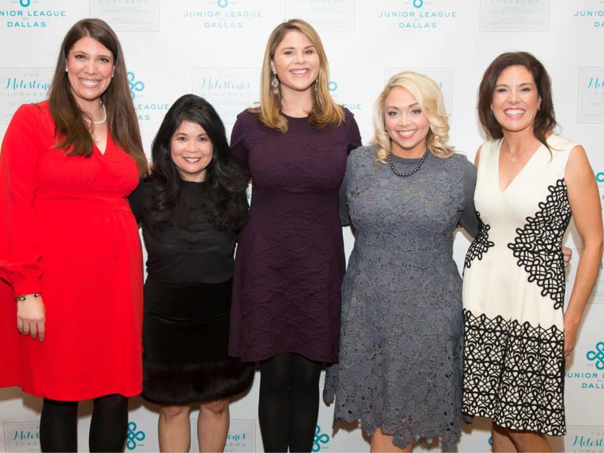 Andrea Cheek, Nancy Gopez, Jenna Bush Hager, Meredith Mosley, Hollee ...