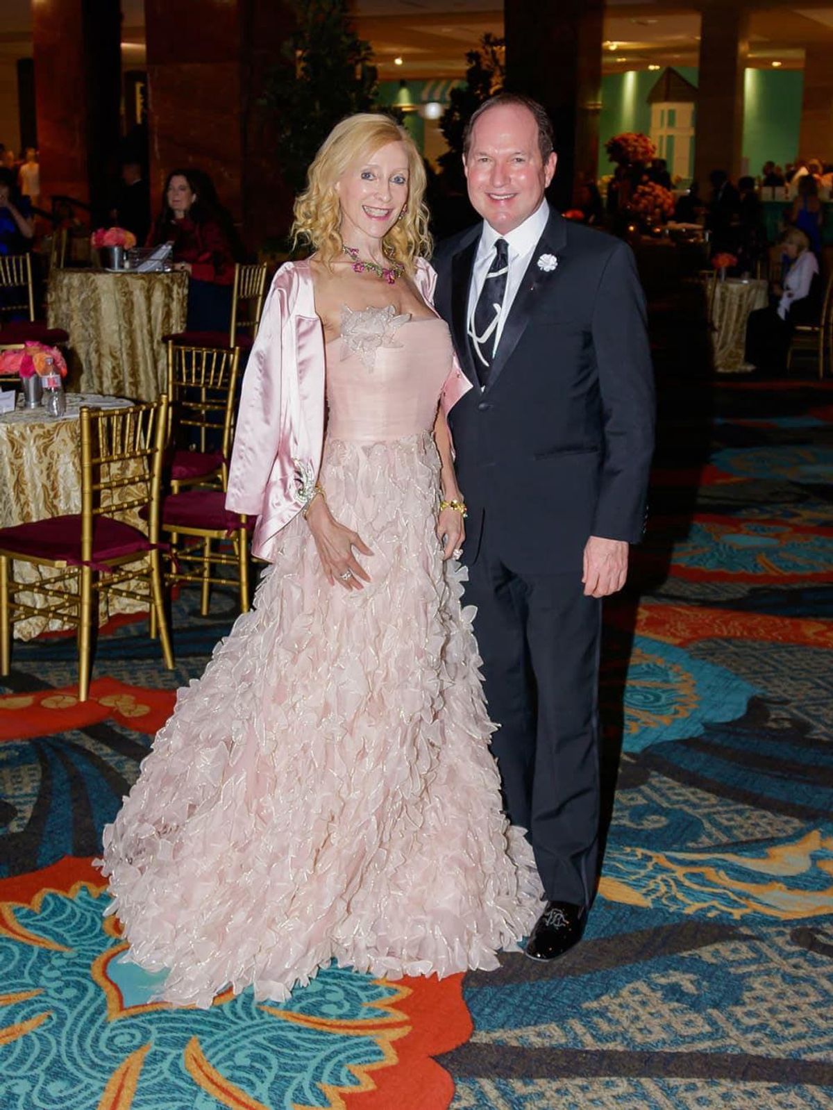 Anne Davidson in Oscar de la Renta, Mark Porter - CultureMap Dallas