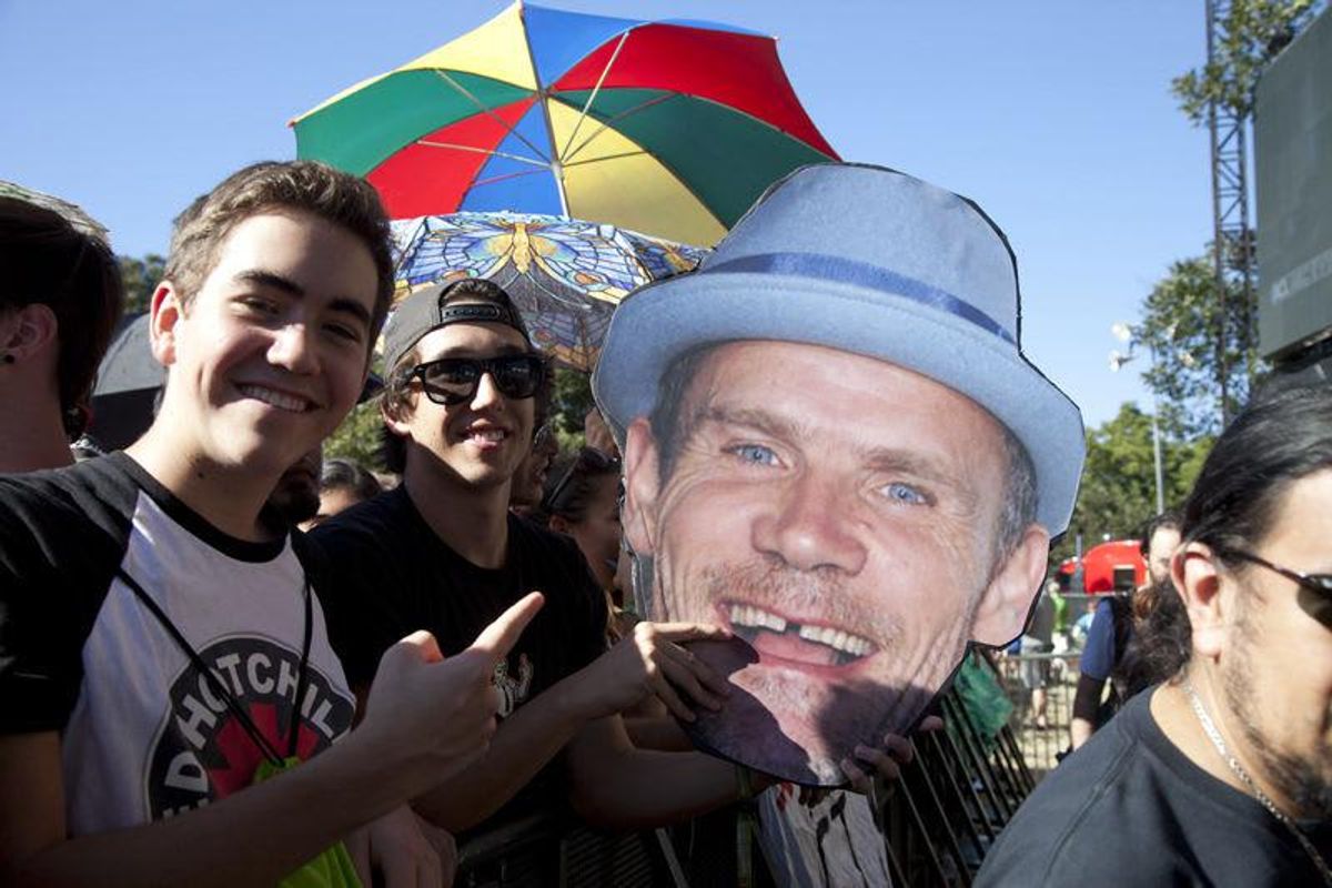These Red Hot Chili Peppers fans (and Flea) planned to stand in the ...