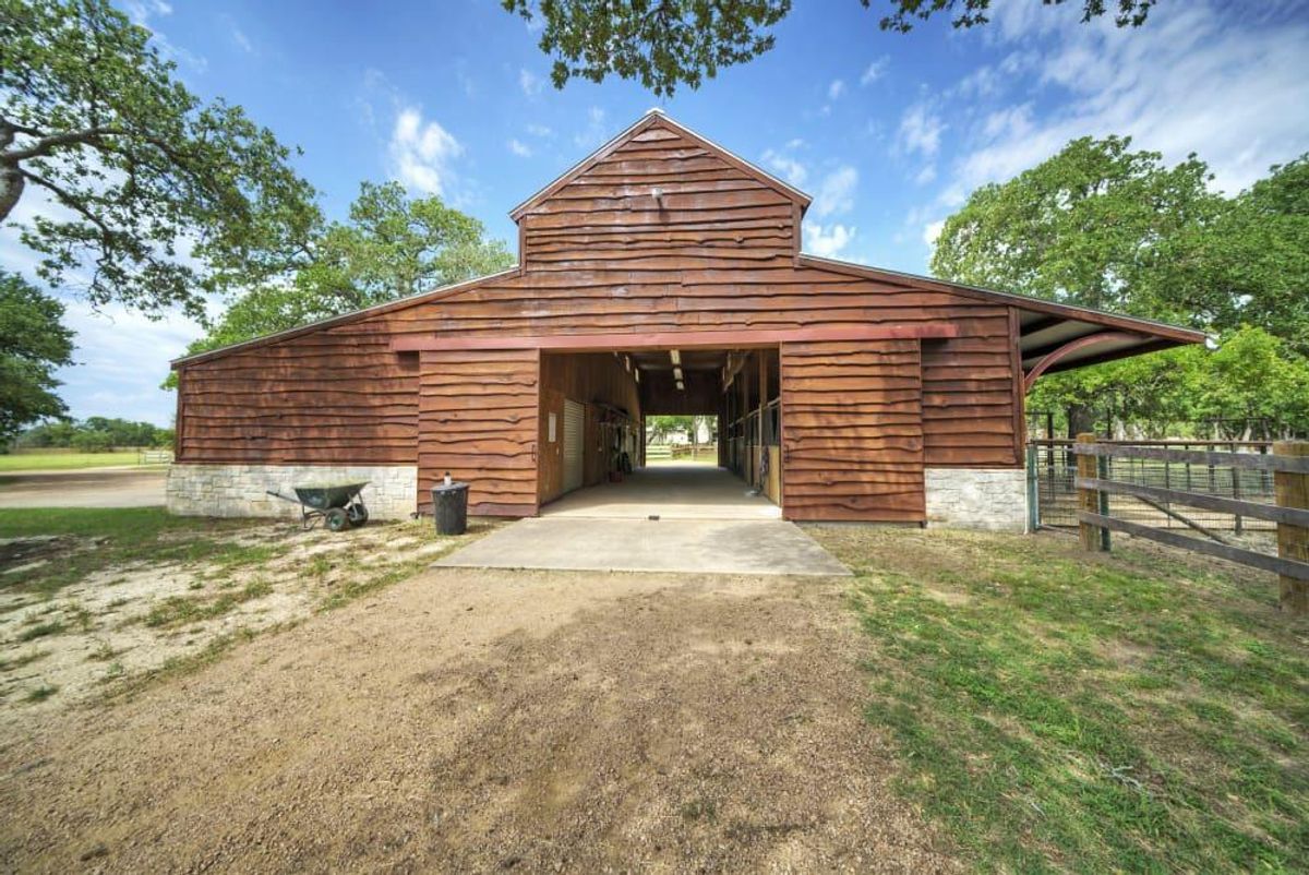 A horse barn. - CultureMap Dallas