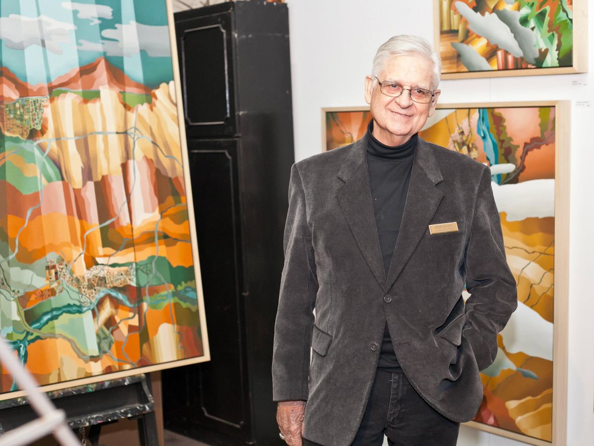 Bob Nunn in his studio. - CultureMap Dallas