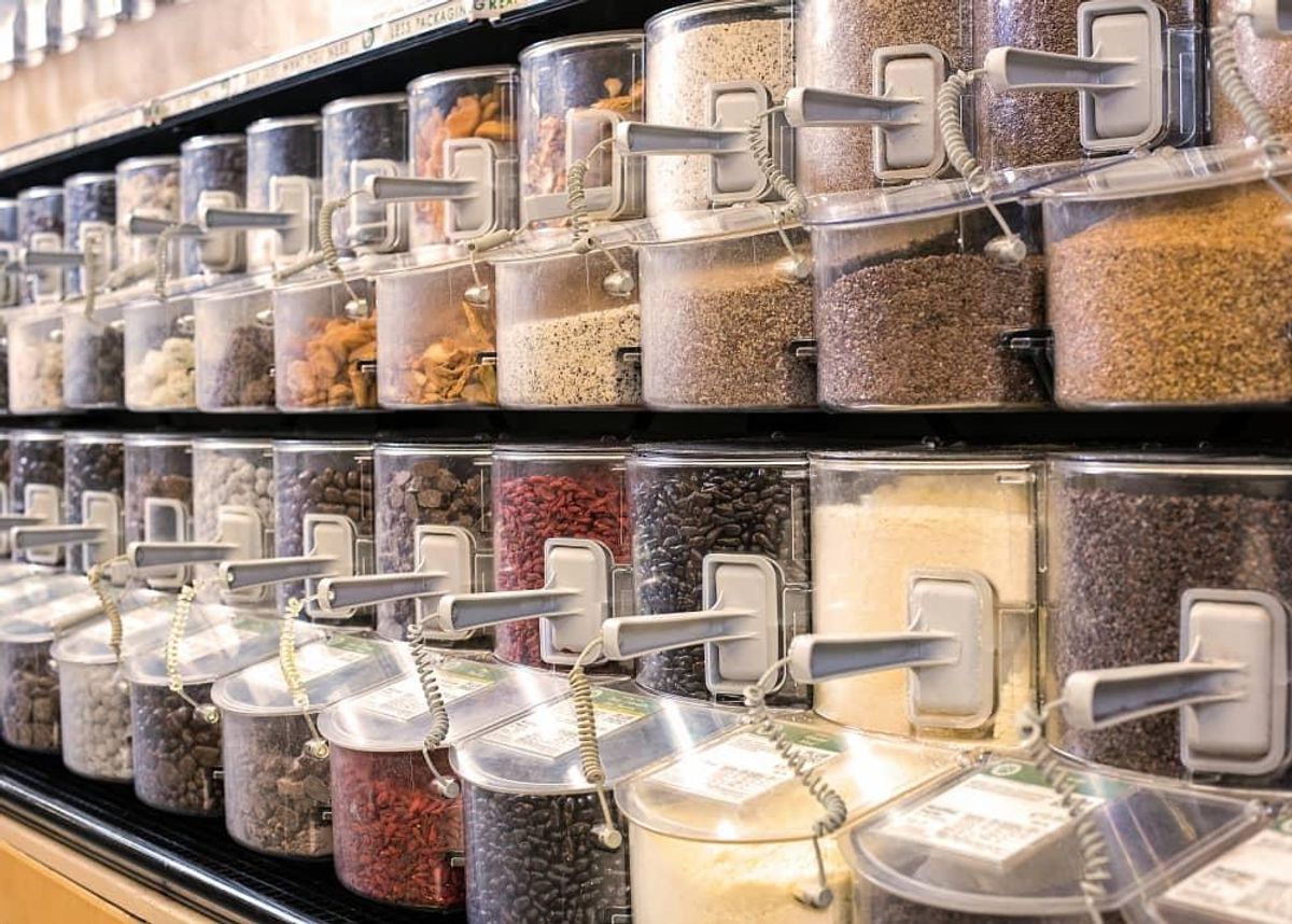 Get as much or as little as you need in the bulk spice department ...