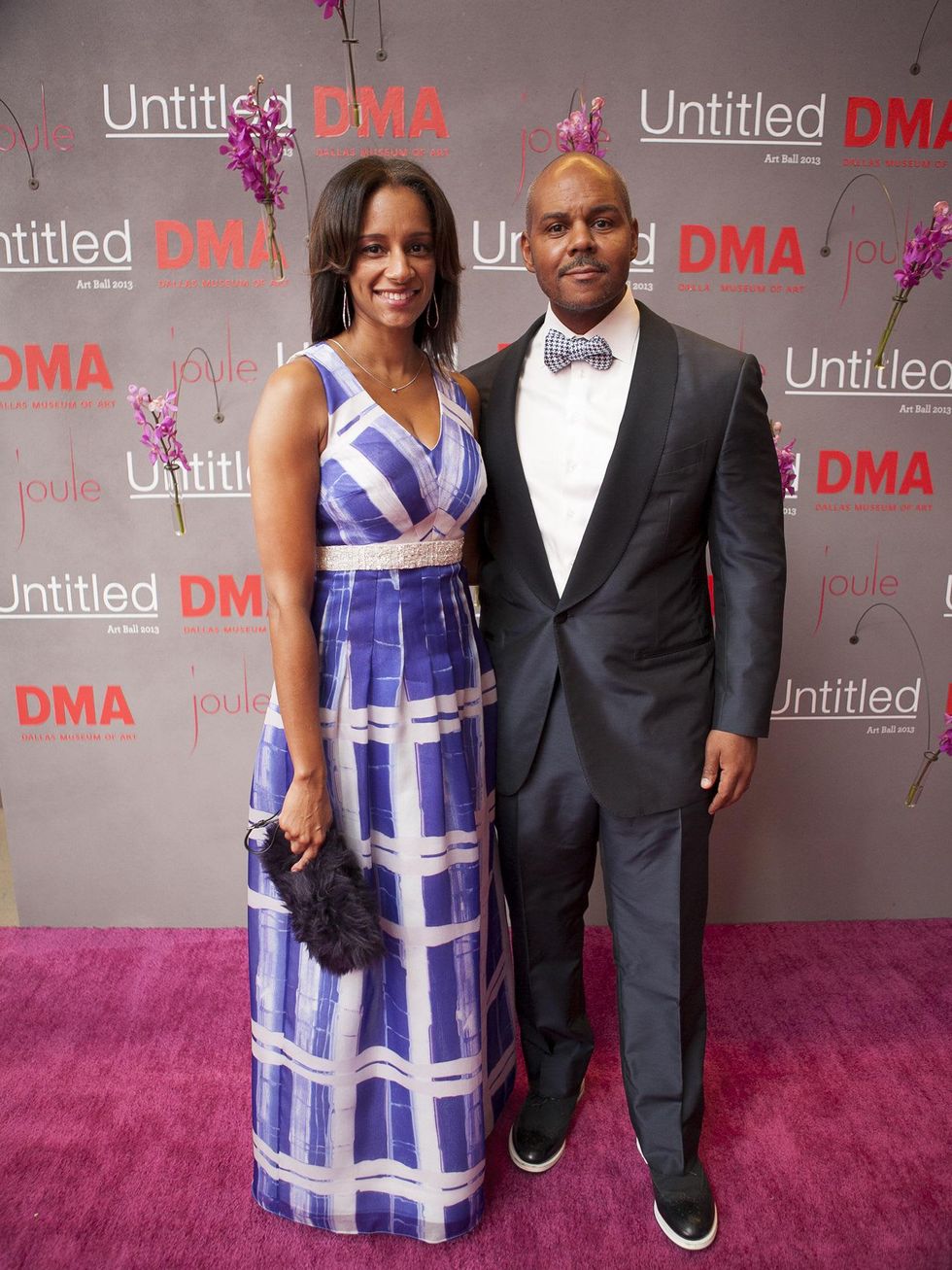 Artful gowns steal the spotlight at Untitled: Art Ball 2013 ...