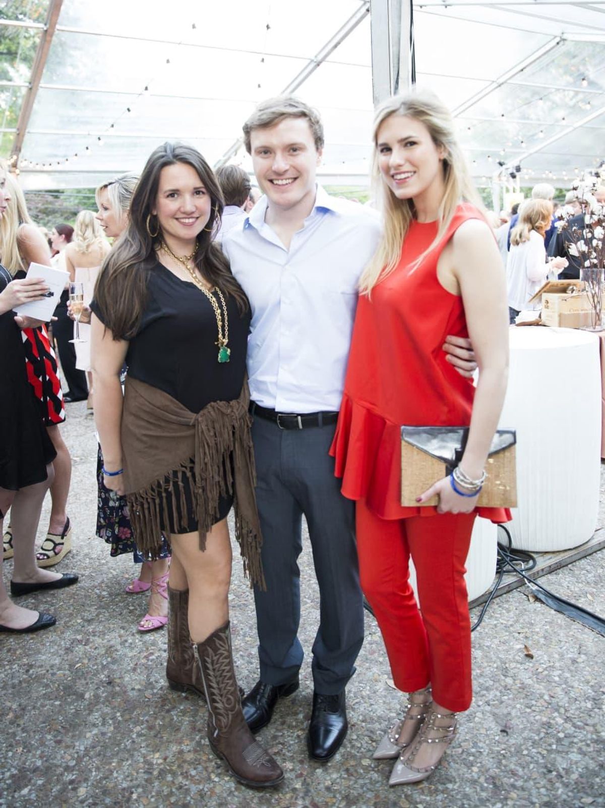 Caroline Harrison, Stan Cunningham, Julia Sands - CultureMap Dallas