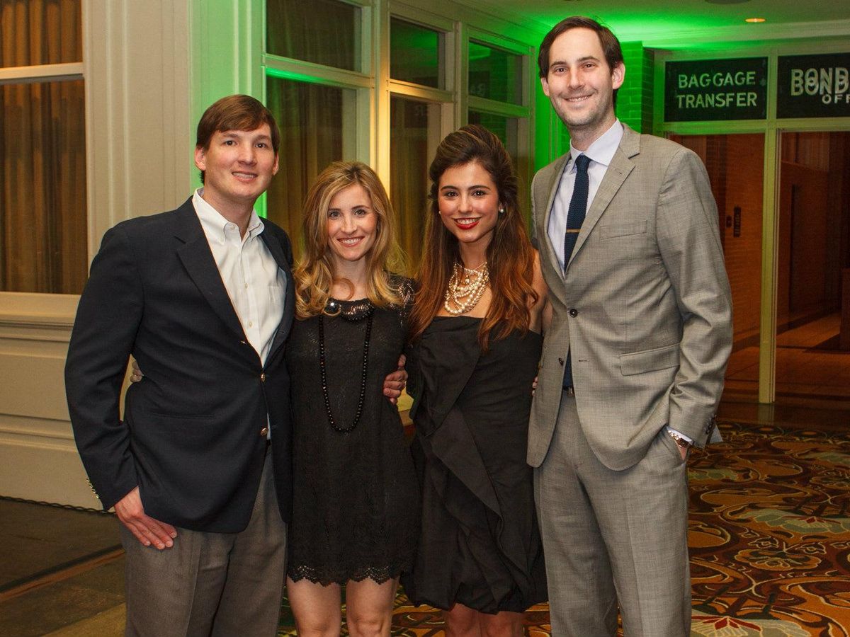 Casey Hunt, Morgan Hunt, Jeananne Gardner, Mike Gardner - CultureMap Dallas