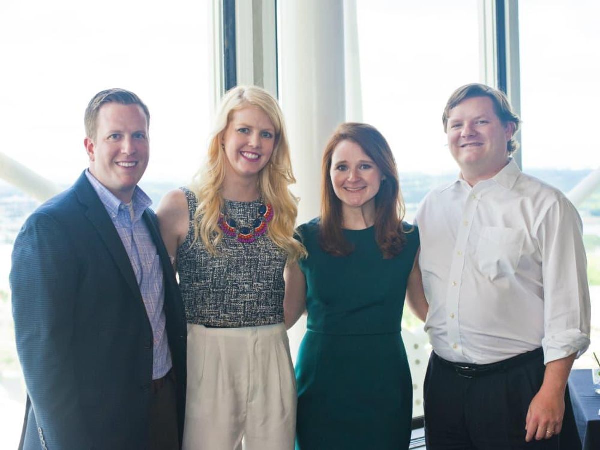 Chandler Barron, Leslie Barron, Abigail Rust, James Rust - CultureMap ...