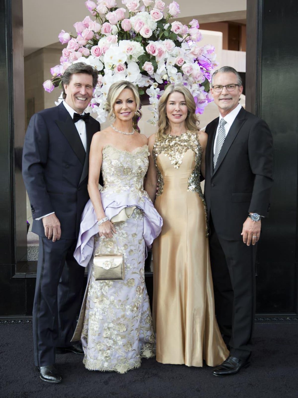 Clay Cooley, Lisa Cooley, Tracy Lange, and Beth Lange at the Dallas ...