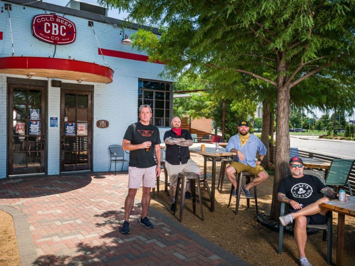 Rick Shew (left), Erik Padilla, Kelly Wesner, and Gabe Whatley at CBC ...