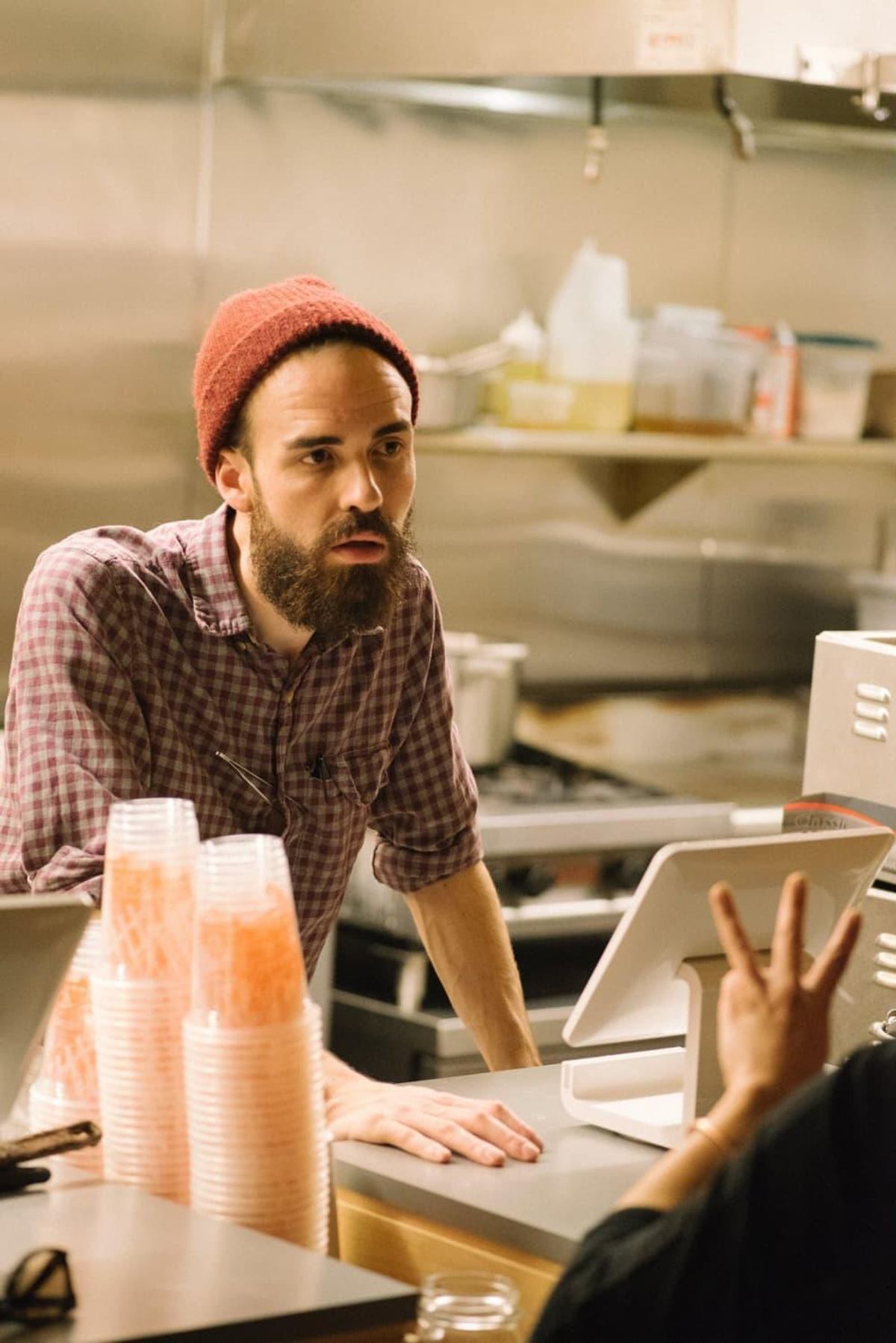 Colin Stringer of of Oklahoma City's Nonesuch kicks off the 2016 guest chef Series at FT33 on ...