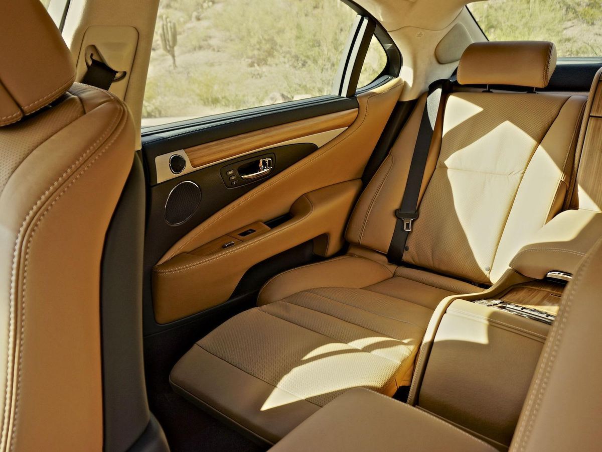 Executive class seating available in the 2013 Lexus LS. - CultureMap Dallas