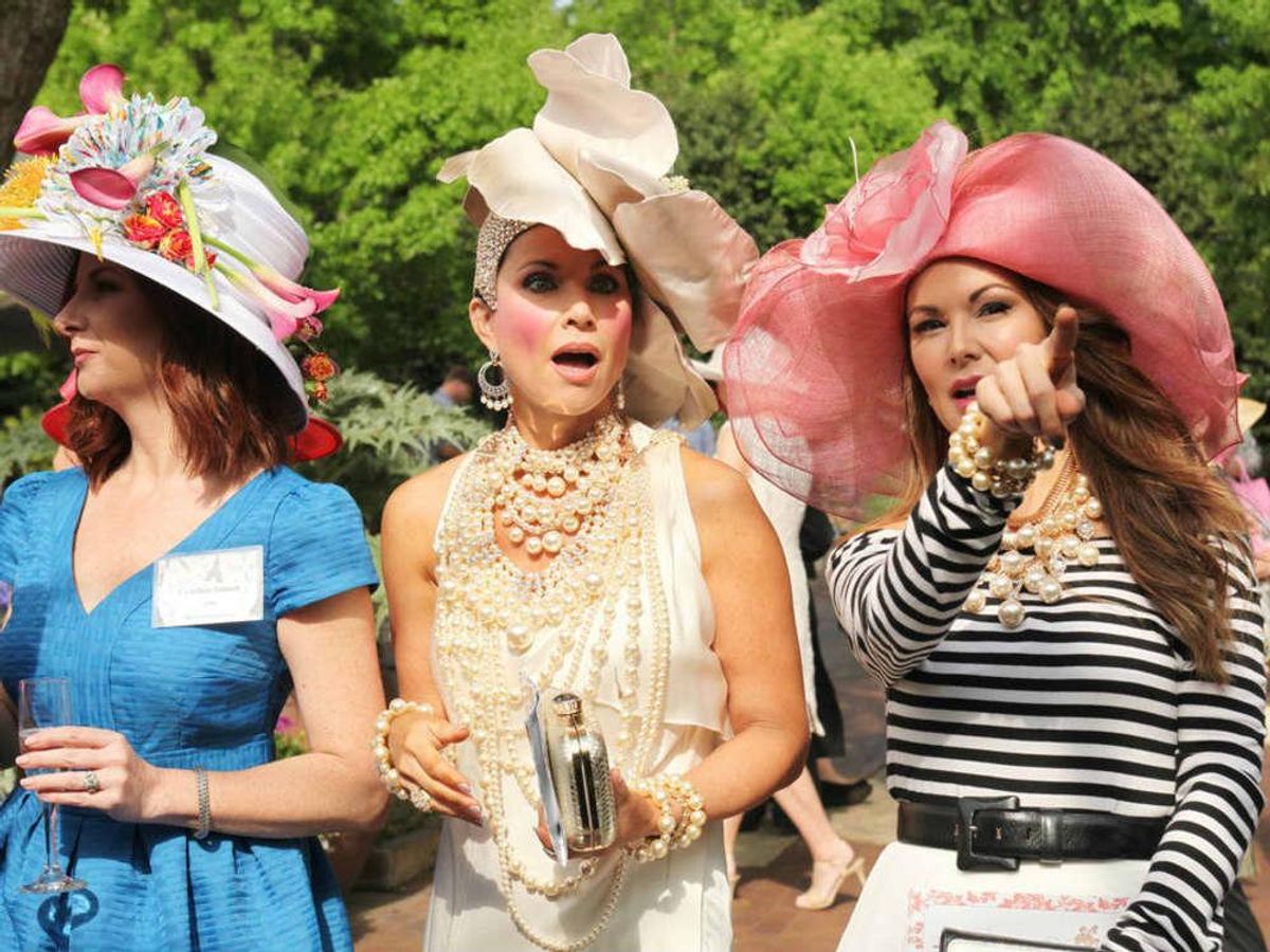 The Real Housewives donned outrageous hats in the second episode ...