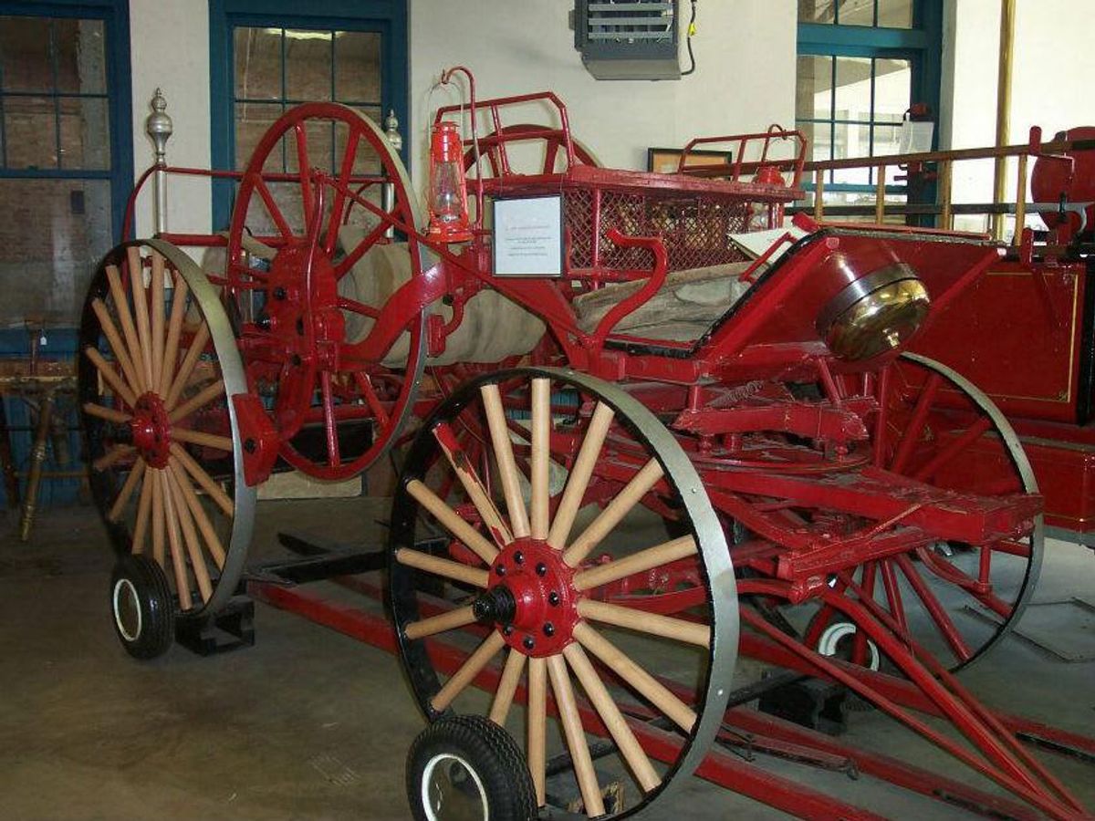 Old Tige, a fire truck dating to 1884, is just one of the fascinating ...