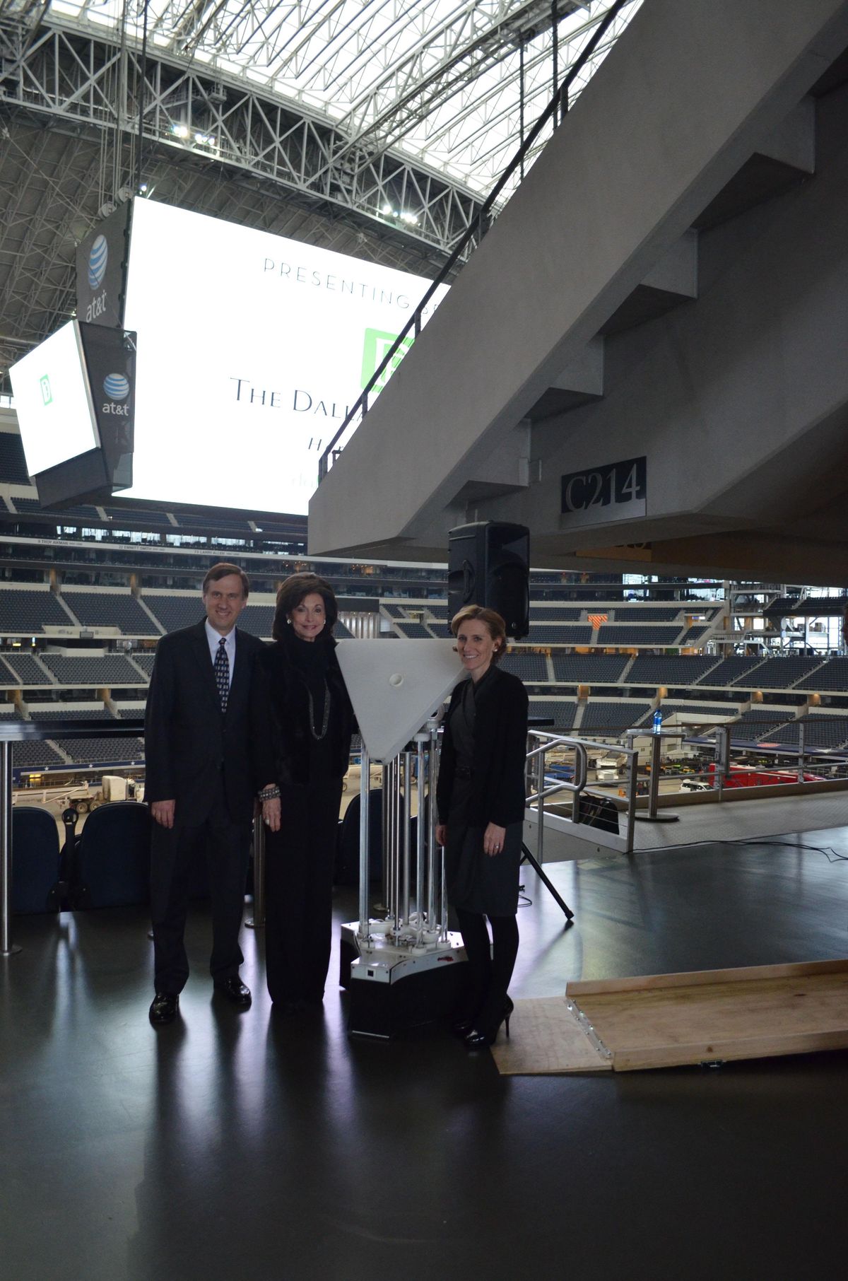 Keith Cerny, general director and CEO of the Dallas Opera, Gene Jones ...