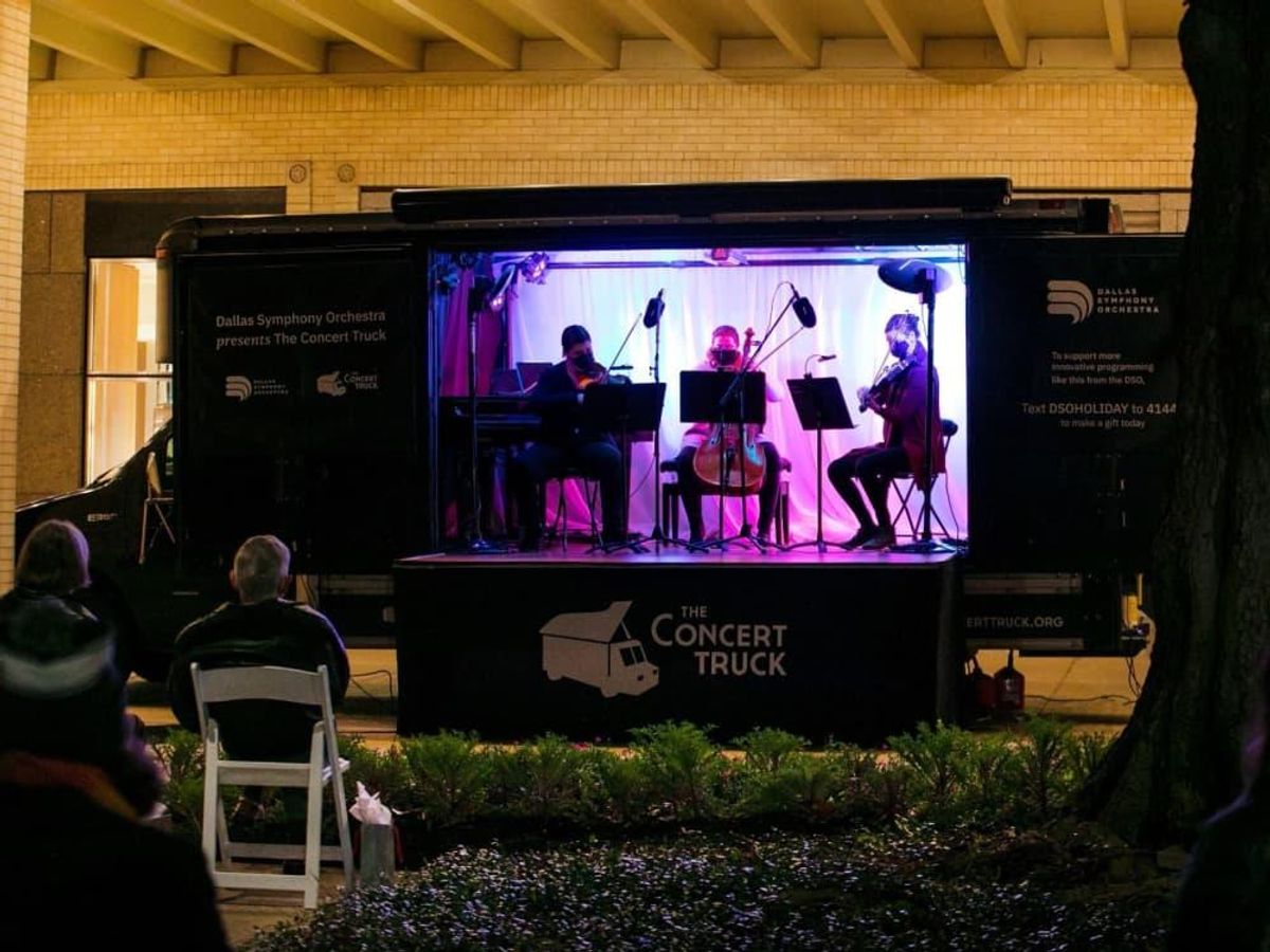 The Dallas Symphony will put The Concert Truck on the road again, with ...