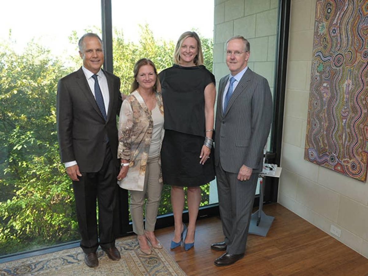 Dan Patterson, Mary Cook, Jennifer Sampson, Robert Decherd - CultureMap ...