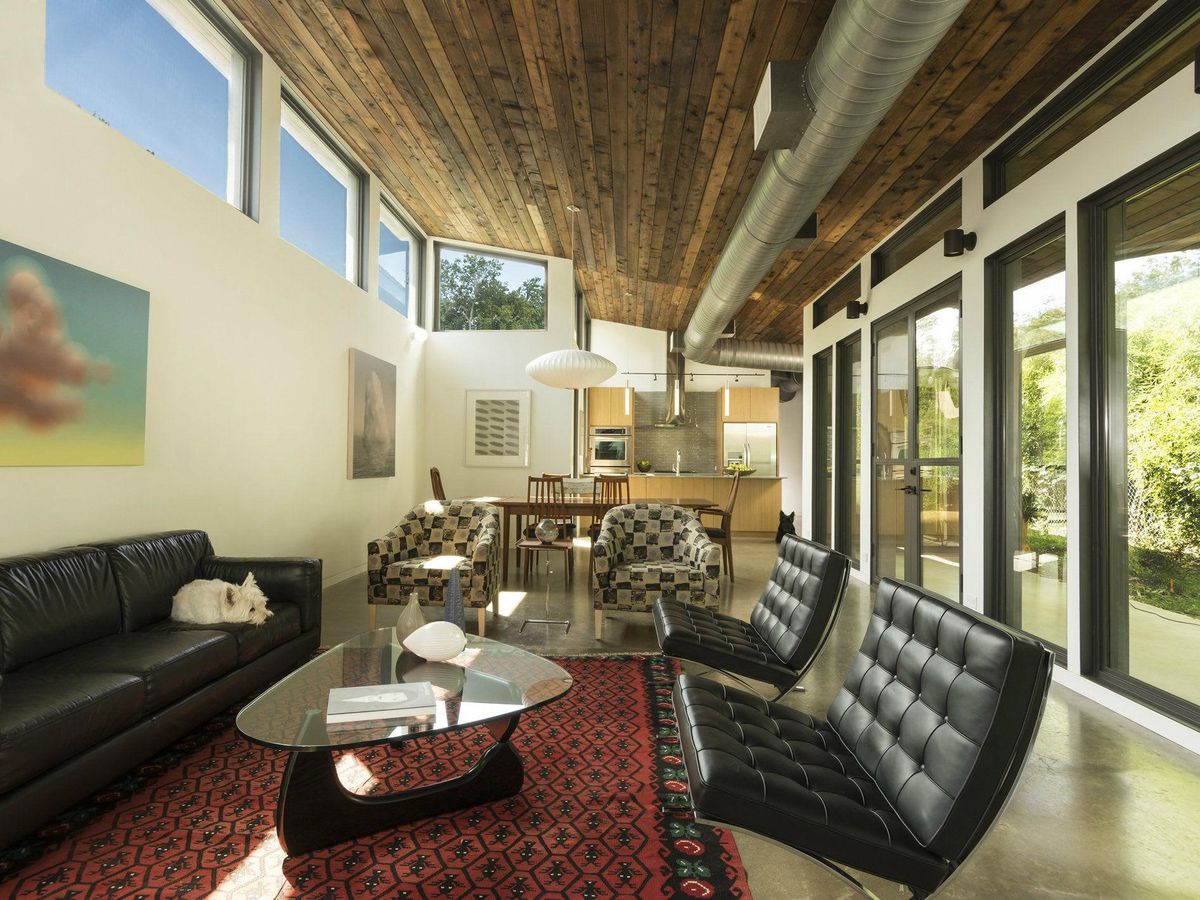 Daytonia This home was designed as one wide room so the public spaces ...
