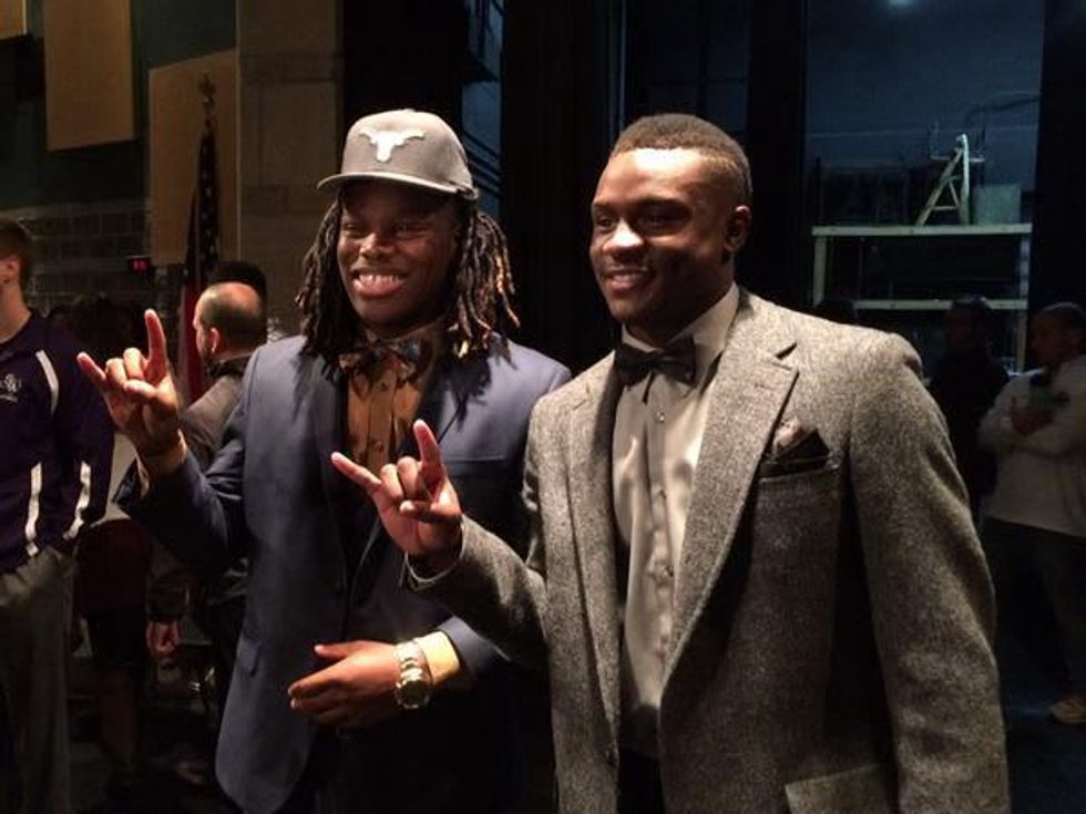 Texas' top football recruit and Mesquite teammate commit to Longhorns ...