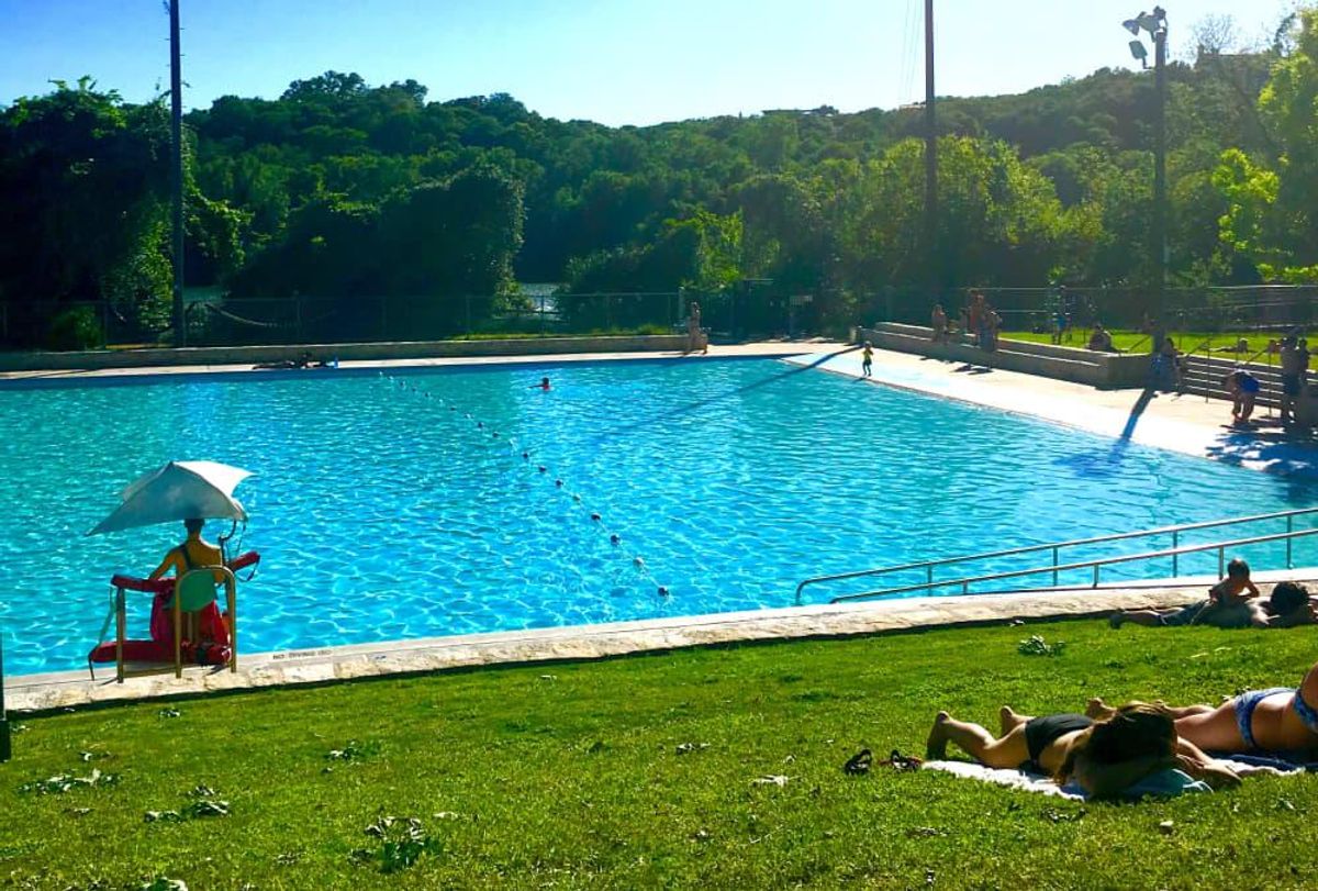 The always classic Deep Eddy Pool. - CultureMap Dallas