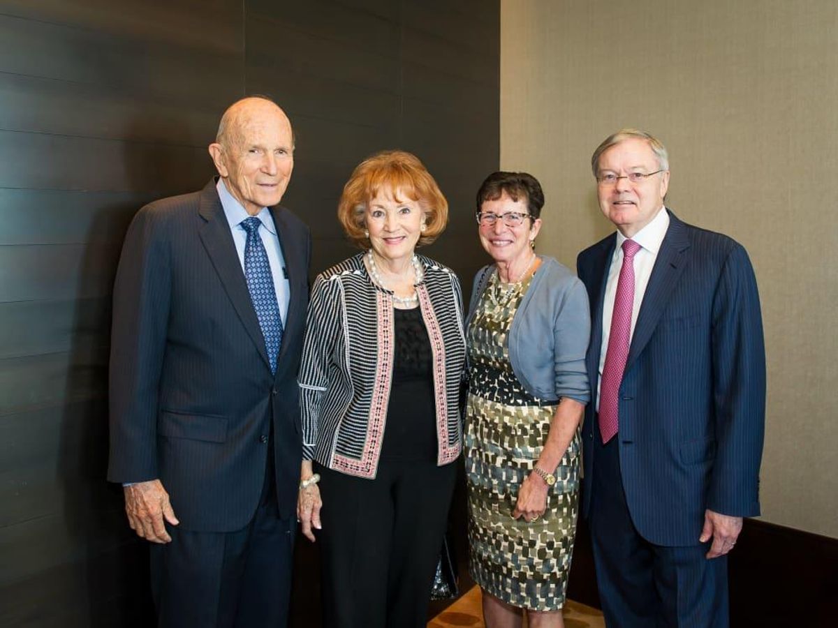 Dr. Kenneth Cooper, Millie Cooper, Diane Brierley, Hal Brierley ...