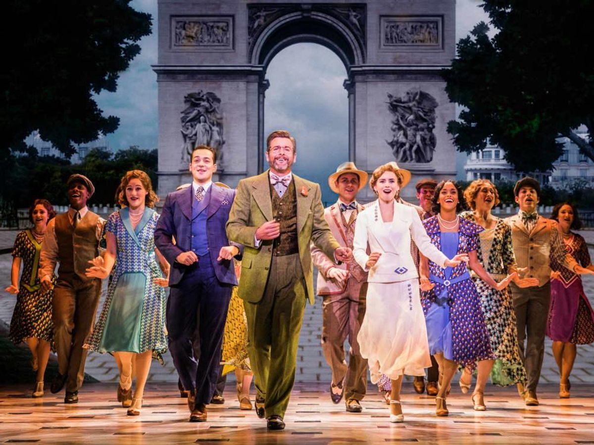 Edward Staudenmayer, Lila Coogan, Stephen Brower, and the company of ...