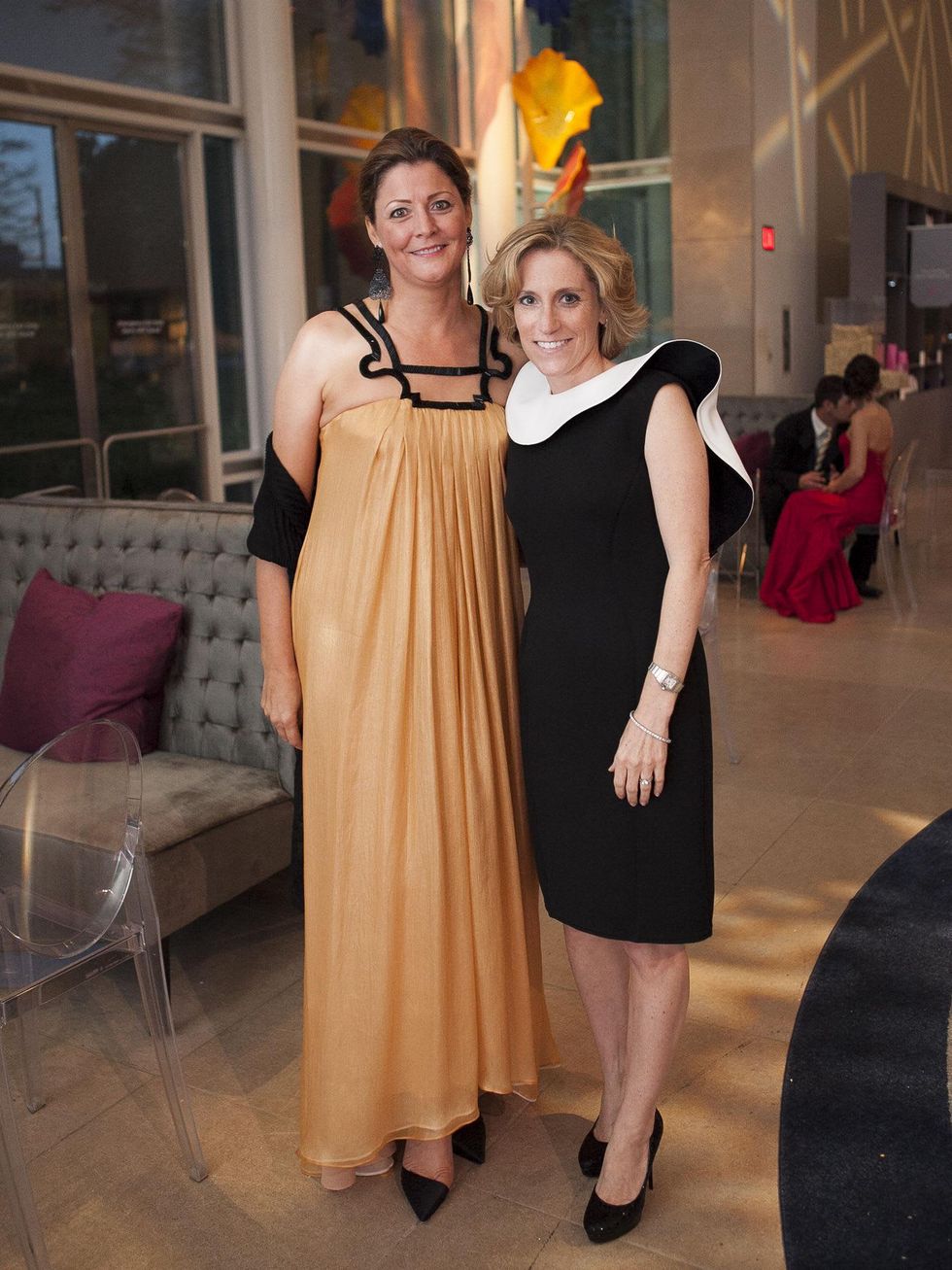 Artful gowns steal the spotlight at Untitled: Art Ball 2013 ...