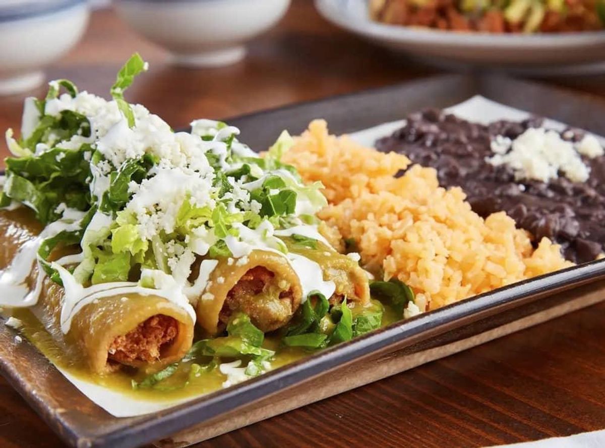 It's a little bit comfort food crossed with Tex-Mex which they're ...