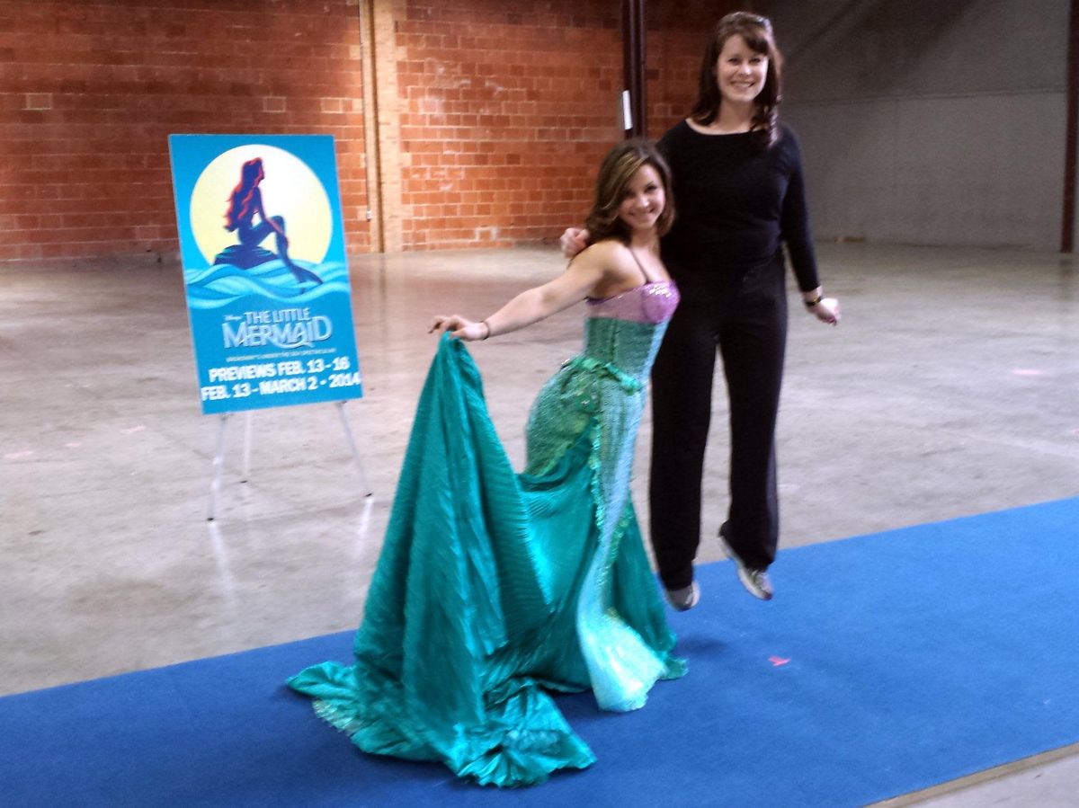 Chelsea Morgan Stock and the hovering author. - CultureMap Dallas