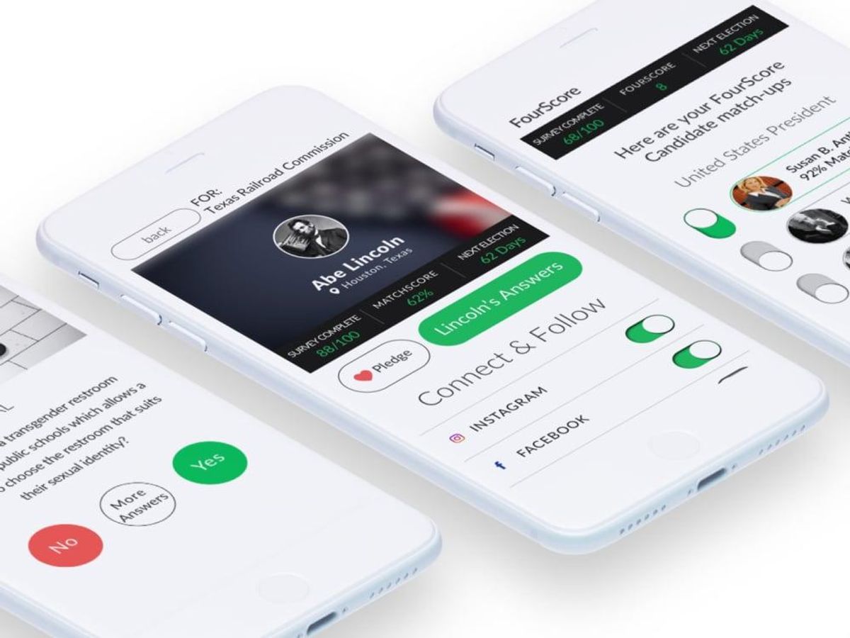 FourScore helps you affect change by putting you in touch with local ...
