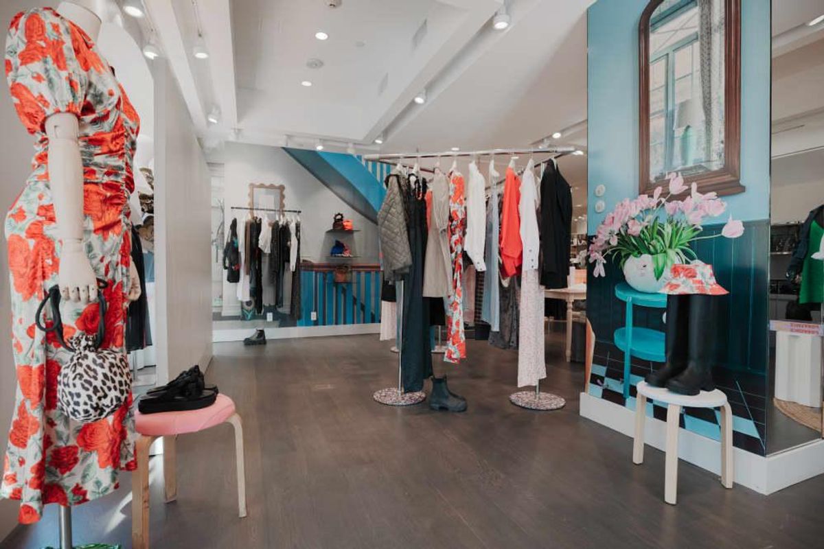 Ganni is open inside of Market in Highland Park Village for what is ...