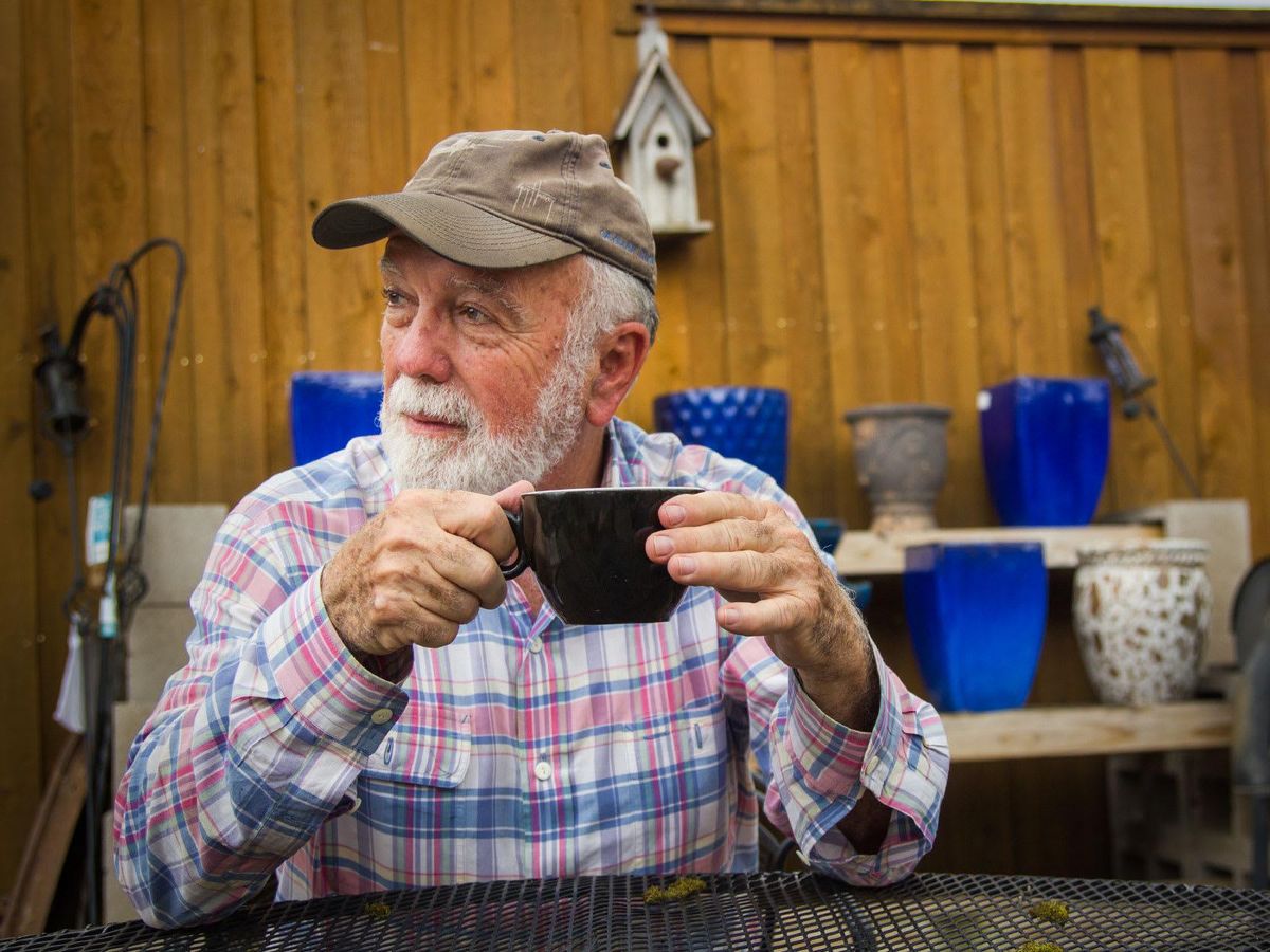 Garden Cafe owner Dale Wootton passed his enjoyment of growing crops ...
