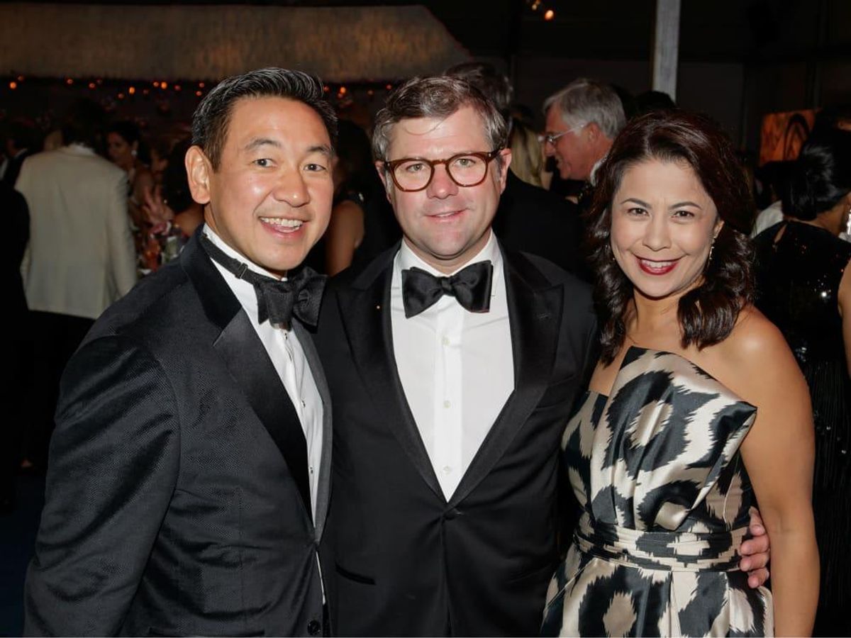George Tang, Robert Cathey, Charmain Tang - CultureMap Dallas