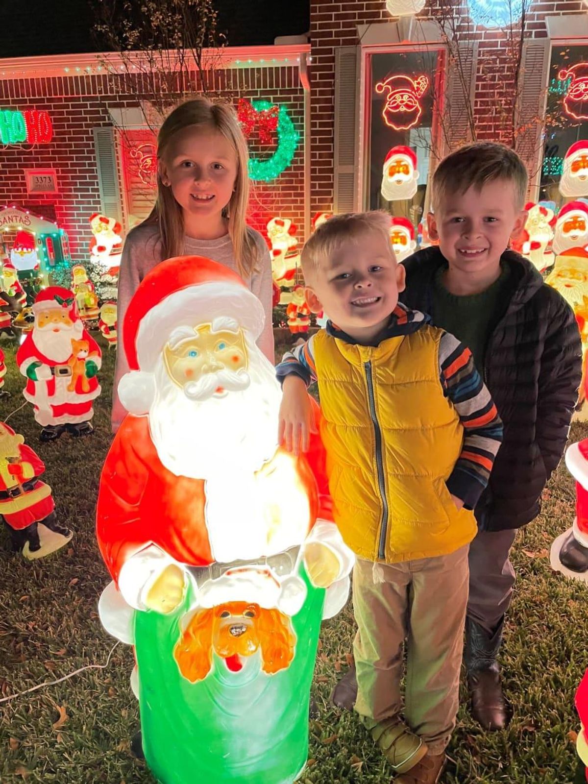 Guests can walk around the Santa displays each night. - CultureMap Dallas