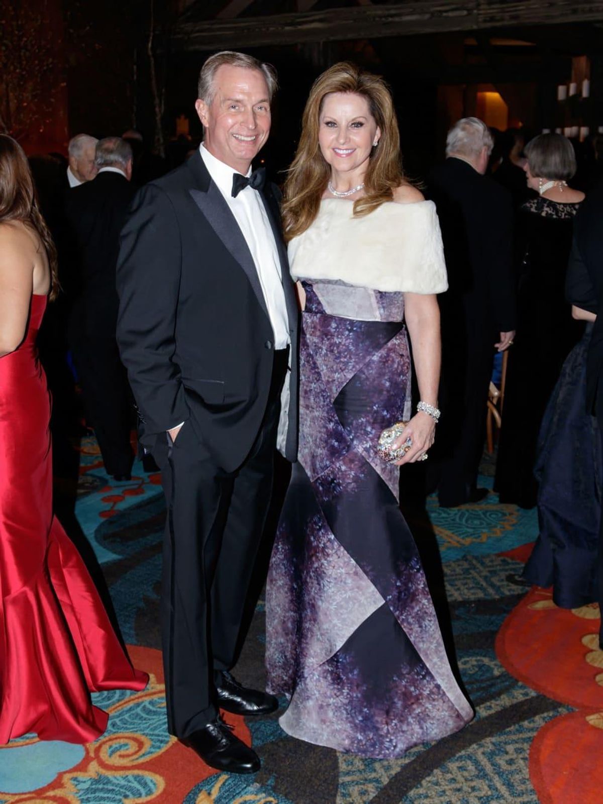 Hal Urschel, Christie Urschel in Carolina Herrera - CultureMap Dallas