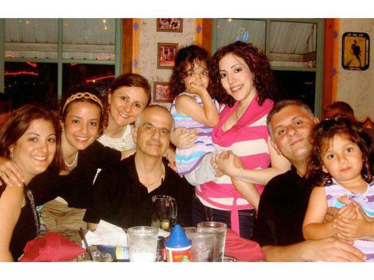 The Habal clan, from left: Hala, sister Zena, mom Nora, dad Sam ...