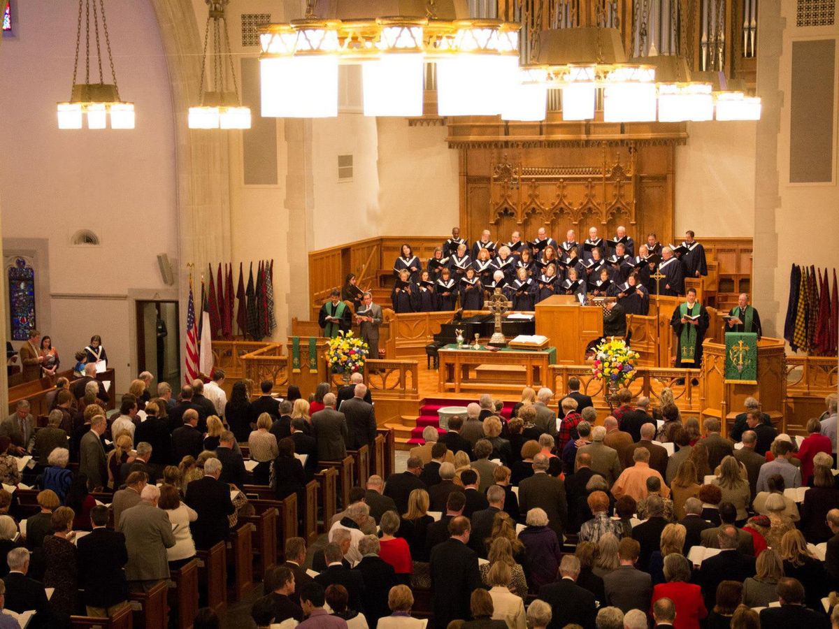 Highland Park Presbyterian Church has 4,000 members and is one of the ...