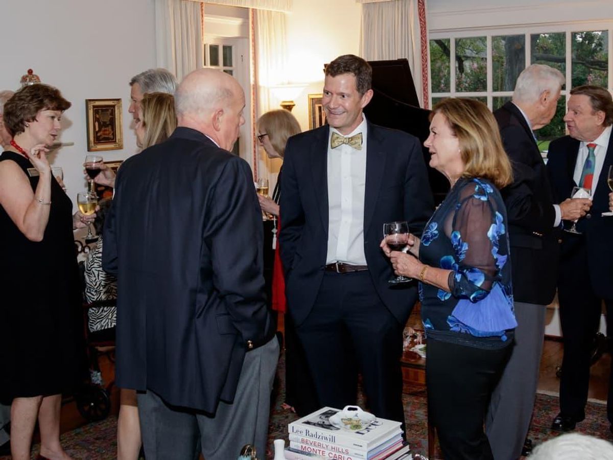 Guests get to know the new opera director. - CultureMap Dallas