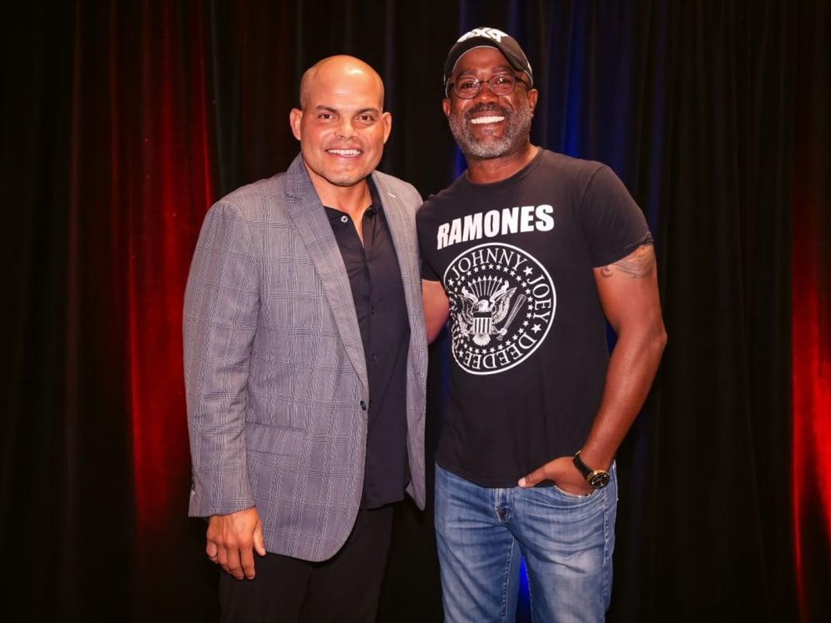 Ivan Rodriguez, Darius Rucker - CultureMap Dallas