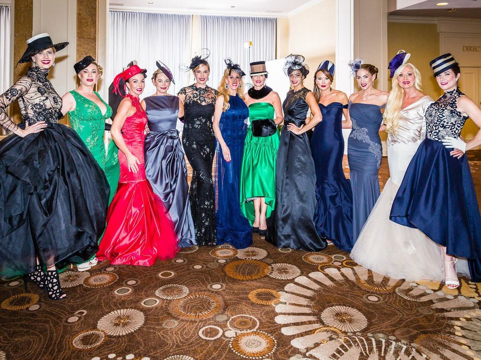 Dallas design duo unveils new gown line at Parisian chic charity ...