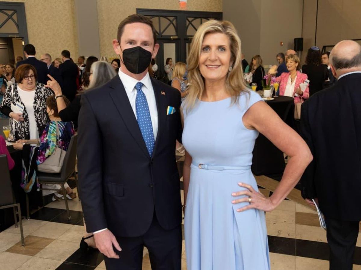 Judge Clay Jenkins, Cathy Barker - CultureMap Dallas