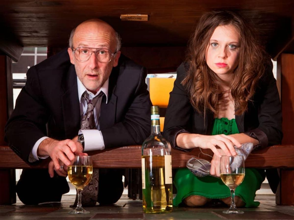 Barry Nash and Jenny Ledel in Kitchen Dog Theater's I'm Gonna Pray For ...