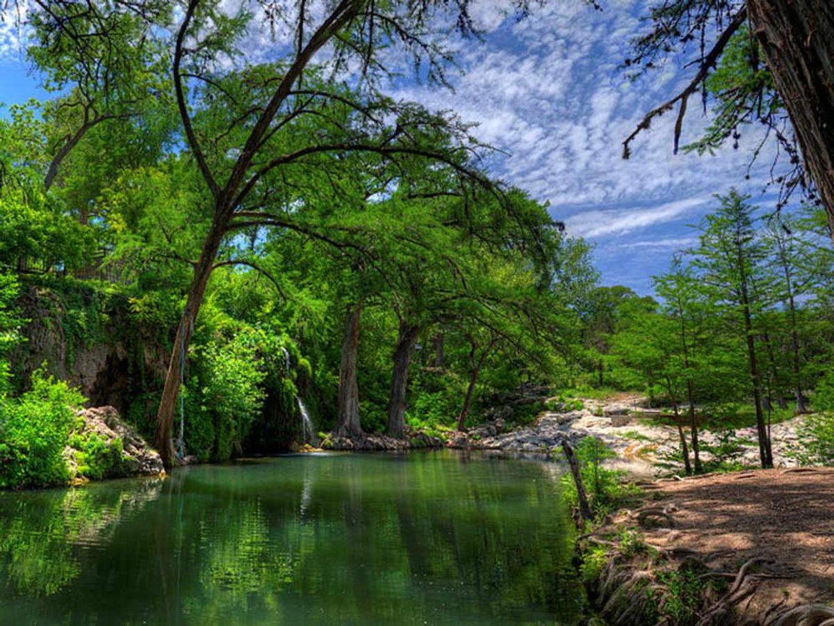 Krause Springs has two pools for swimming. - CultureMap Dallas