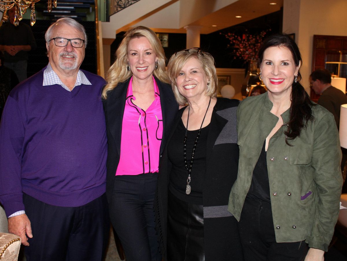 Larry Adams, Kelly Clark, Kathy Adams, Kristy Adams - CultureMap Dallas