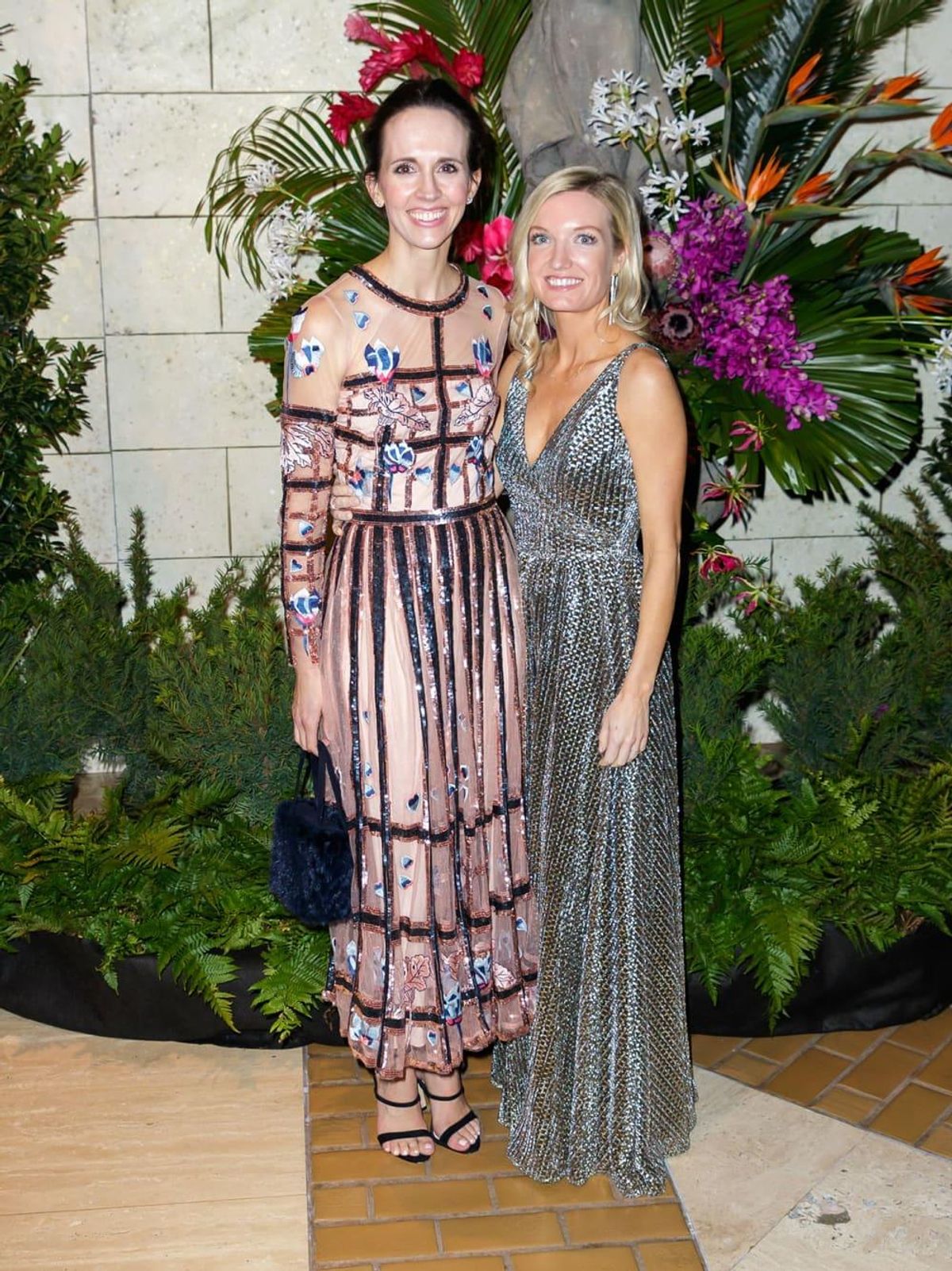 Lauren Zugaro in Temperley London, Meggan Panzino in a custom gown ...
