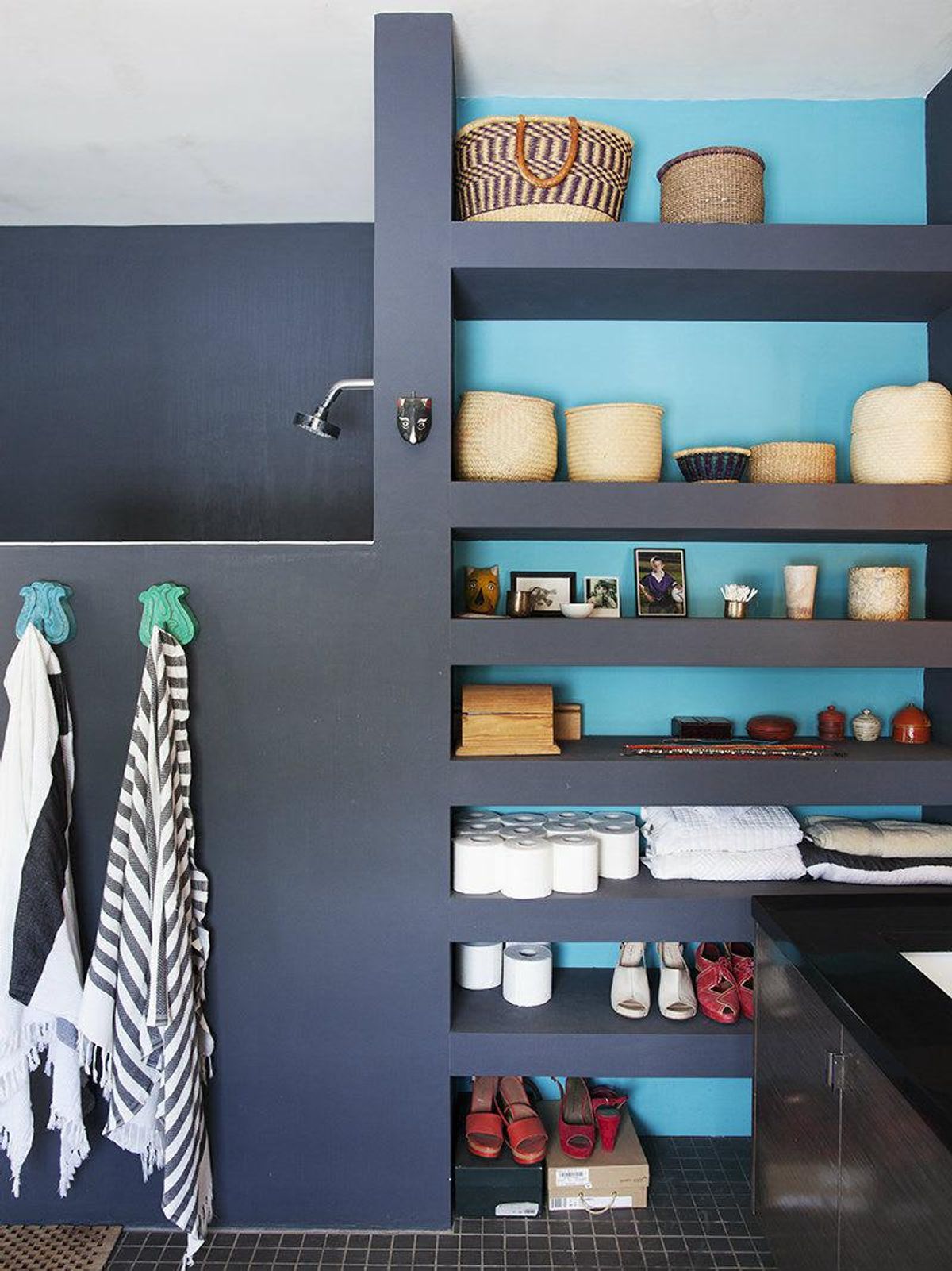An interior of one of the homes on the Marfa Architecture + Design tour ...