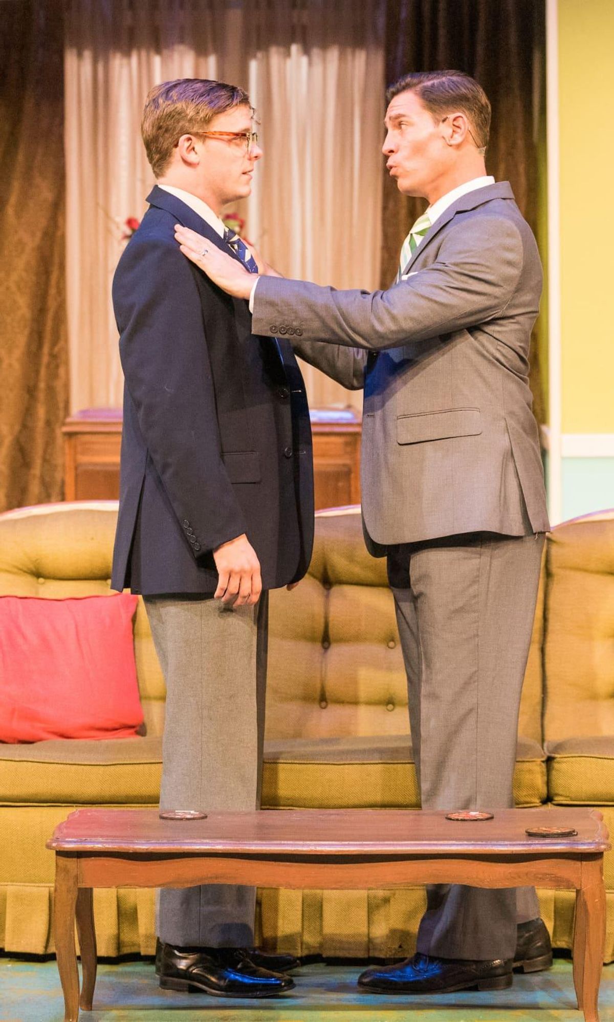 Matt Holmes as Jim and Kevin Moore as Bob. - CultureMap Dallas