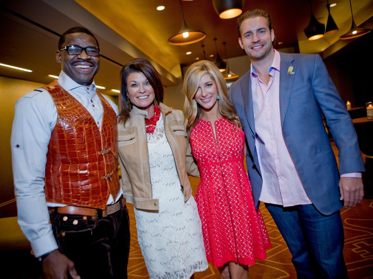 Michael Irvin, Linda Paulk, Ashleigh Paulk, Ben Pogue - CultureMap Dallas
