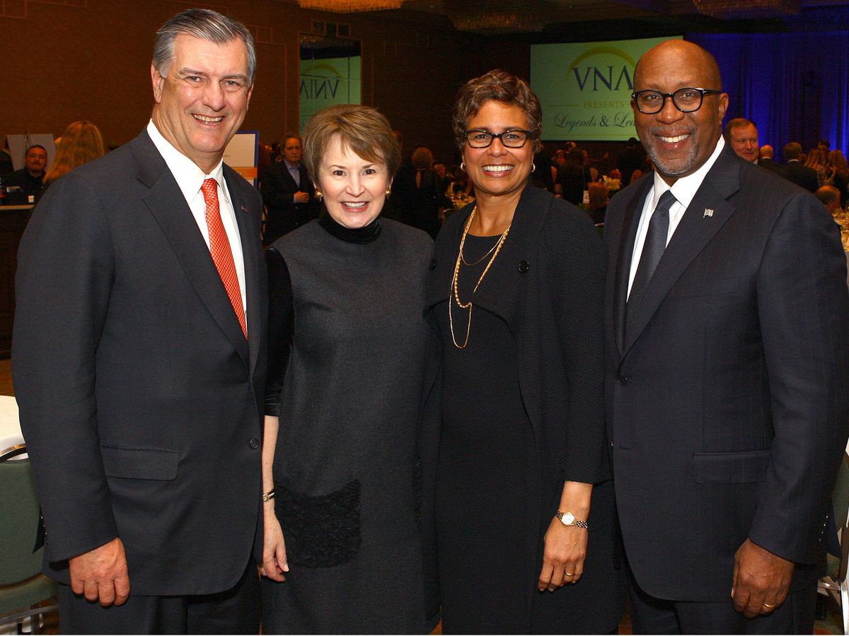 Micki Rawlings, Mike Rawlings, Matrice Kirk, Ron Kirk - CultureMap Dallas